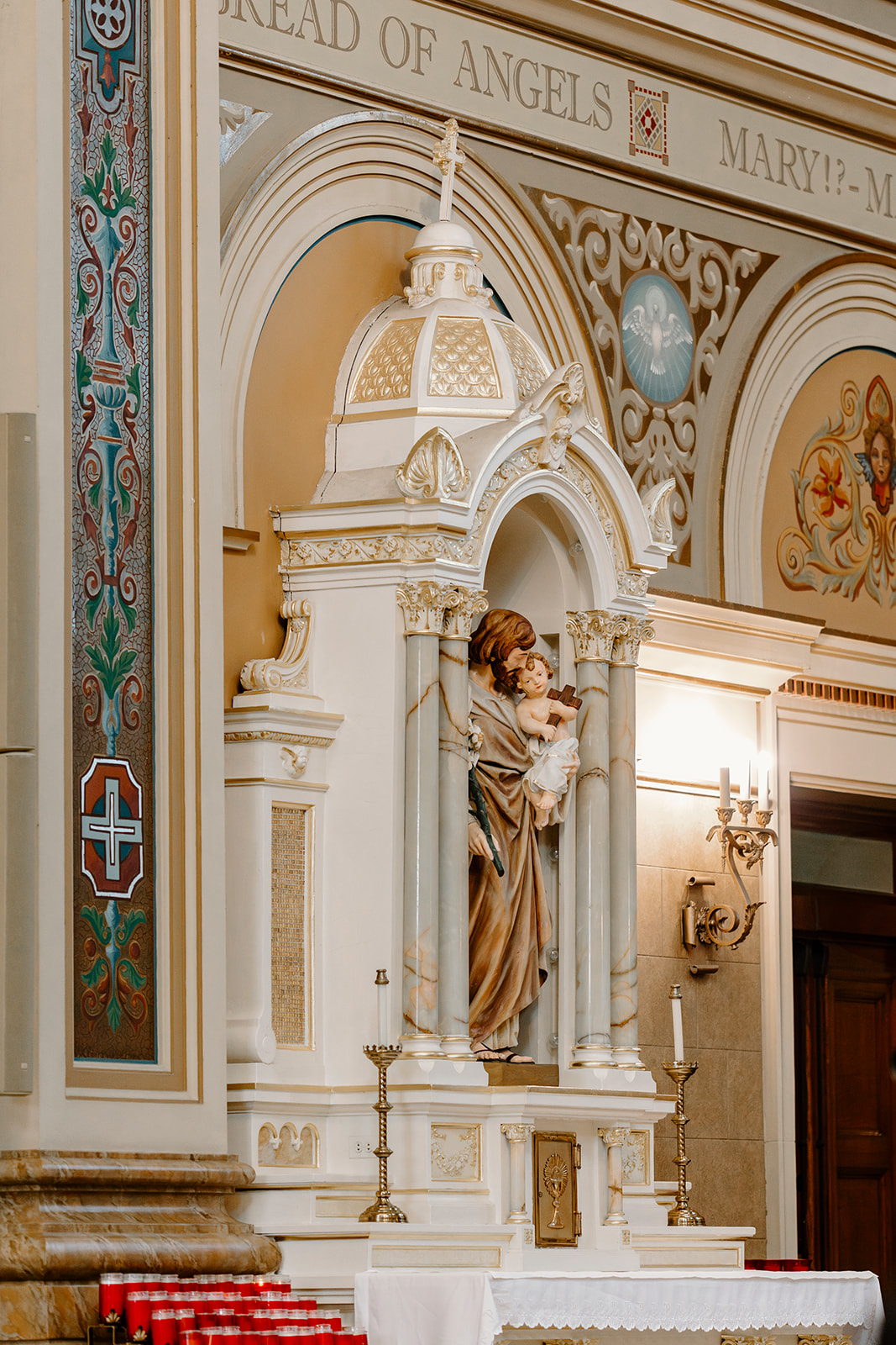 ILLINOIS CATHOLIC WEDDING FEATURING ST. MARY OF THE ANGELS CATHOLIC ...