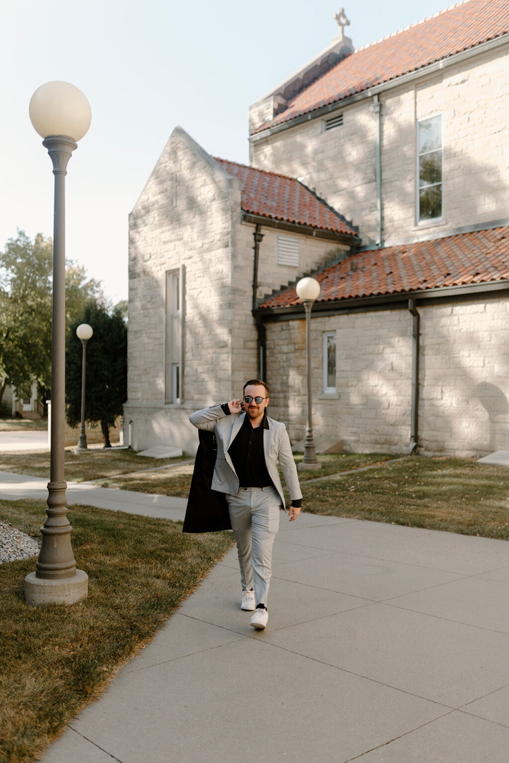 MINNESOTA CATHOLIC WEDDING WITH A TEARFUL GROOM & YEARS OF LOVE LETTERS ...
