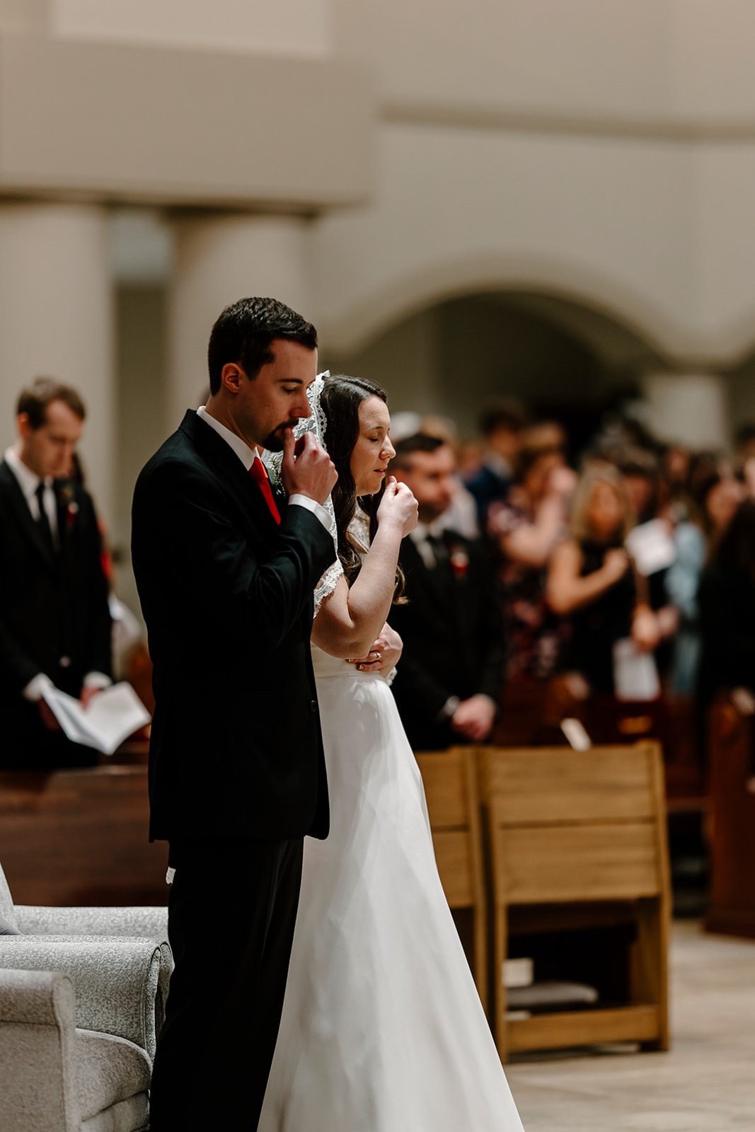 ST. AMBROSE CATHOLIC WEDDING WITH A RECEPTION AT THE DOUBLE TREE IN ST ...