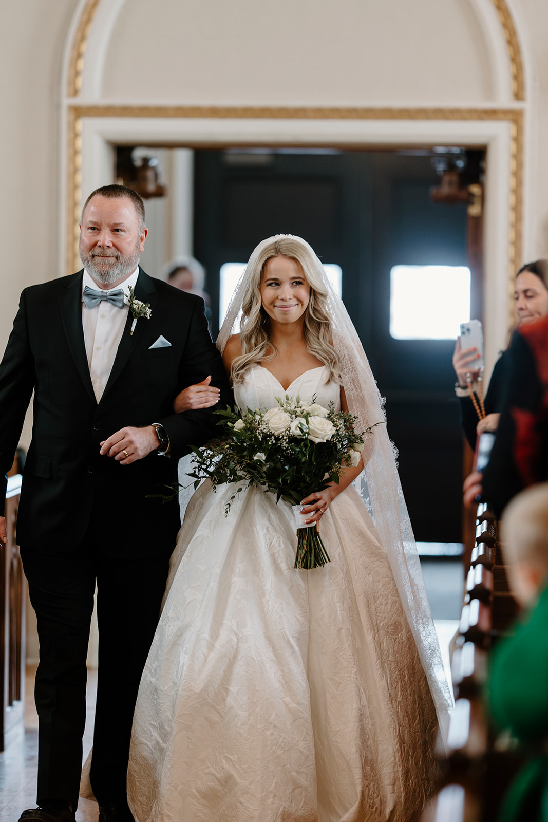ROMANTIC WINTER WEDDING AT CHURCH OF ST ANNE AND THE JEROME | SARAH ...