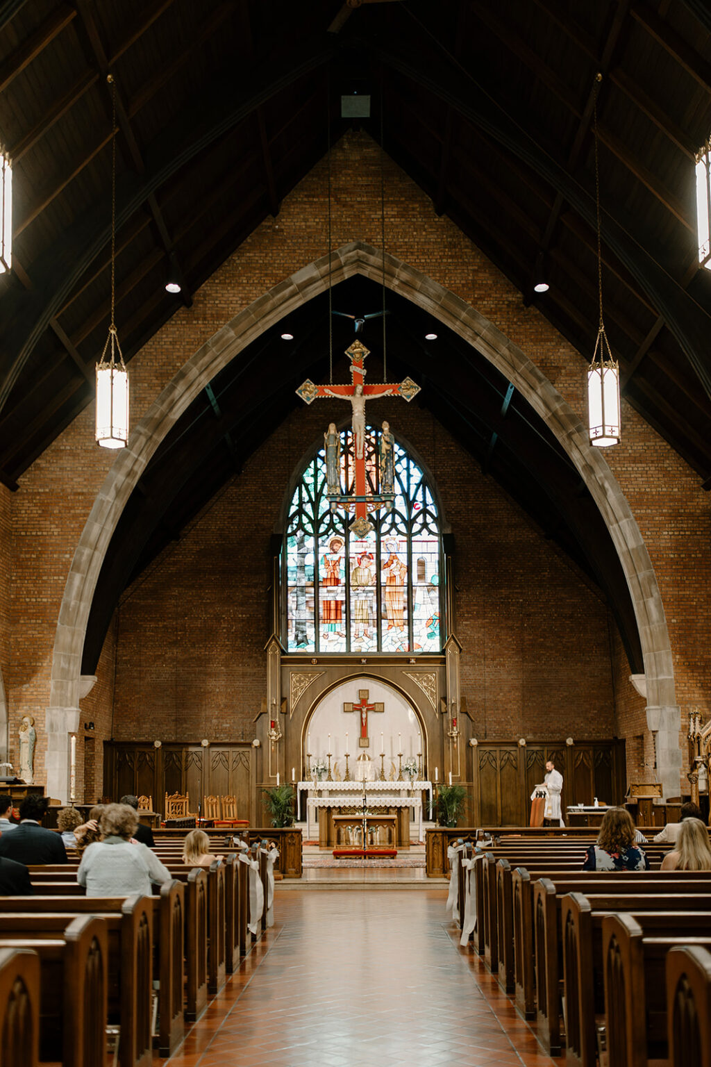 ROMANTIC MINNESOTA WEDDING AT HOLY FAMILY CATHOLIC CHURCH FEATURING A ...