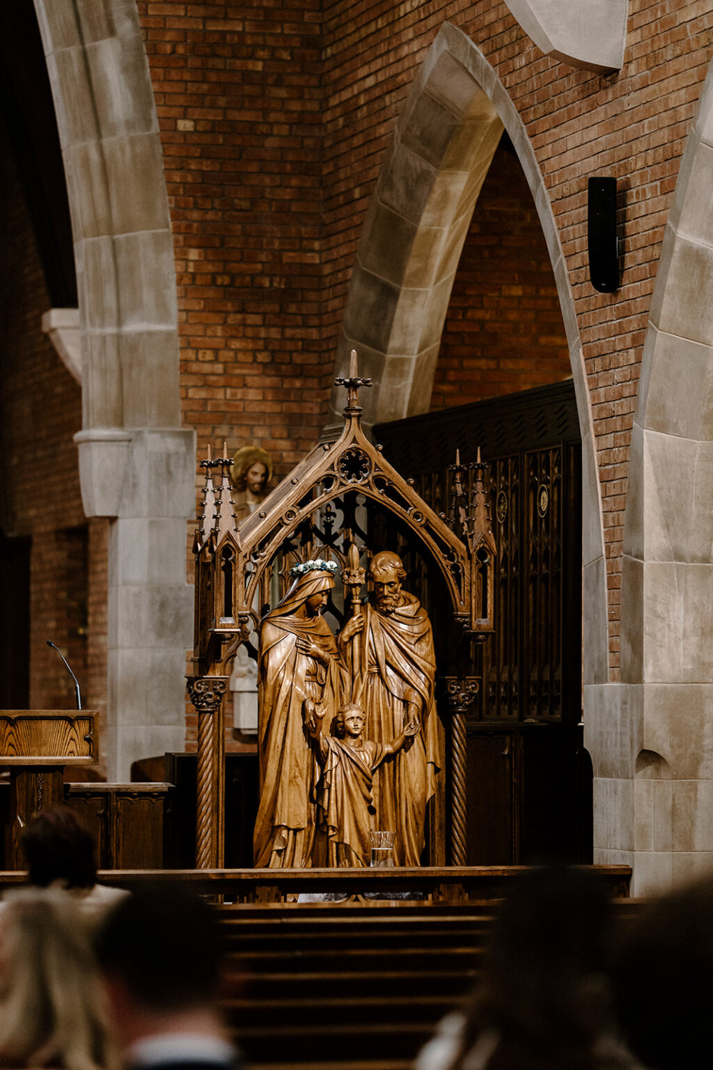 ROMANTIC MINNESOTA WEDDING AT HOLY FAMILY CATHOLIC CHURCH FEATURING A ...