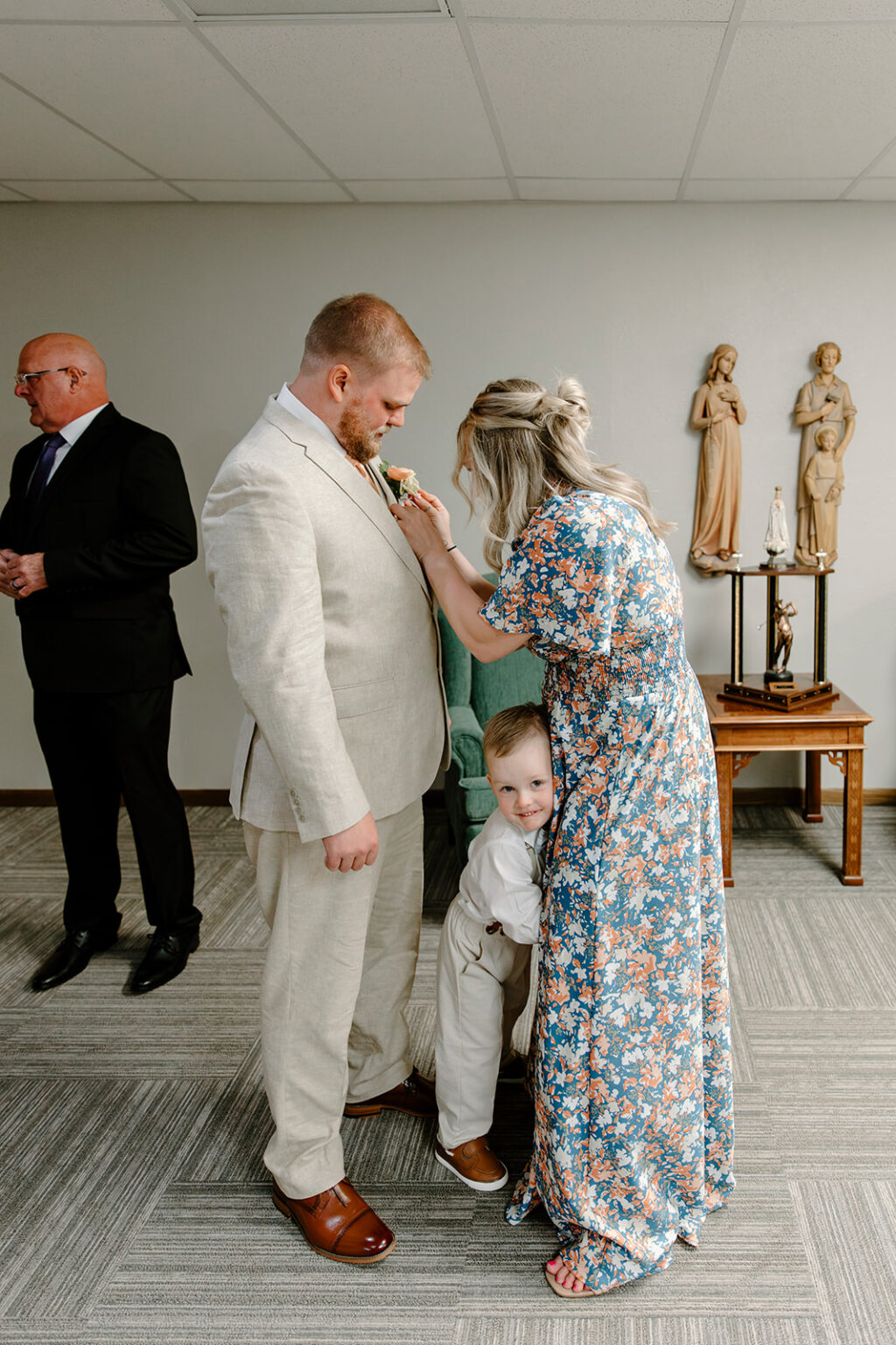 RURAL ND CATHOLIC WEDDING AT MY HOMETOWN PARISH WITH A RECEPTION AT ...